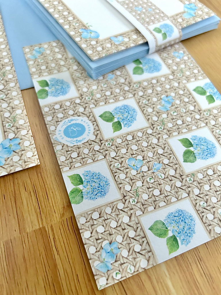 The Woven Hydrangea Note Card Set – ACK 4170®