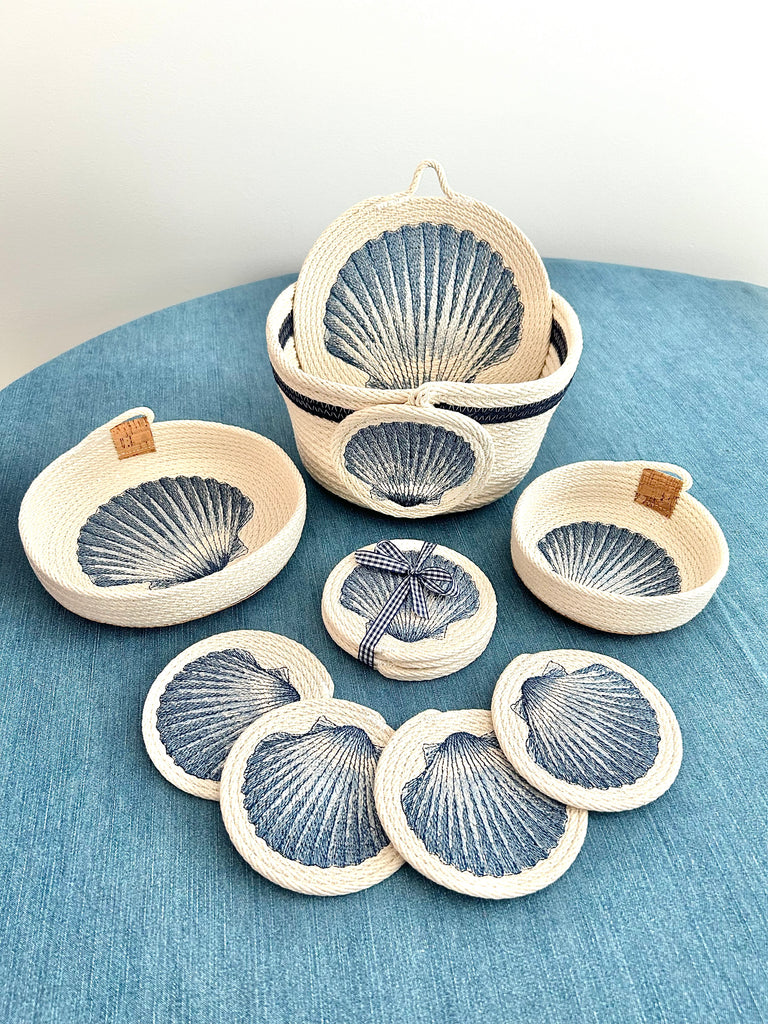 Scallop Shell Rope Trivet – ACK 4170®
