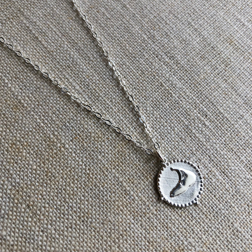 Sterling Silver Nantucket Island Compass Rose Points Necklace – ACK 4170®