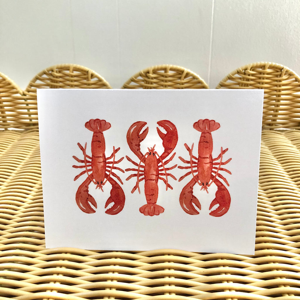 Red Lobsters Boxed Card Set – ACK 4170®